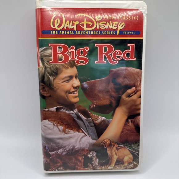 Media | Walt Disney Film Classics Big Red Vhs 1998 Volume 3 | Poshmark